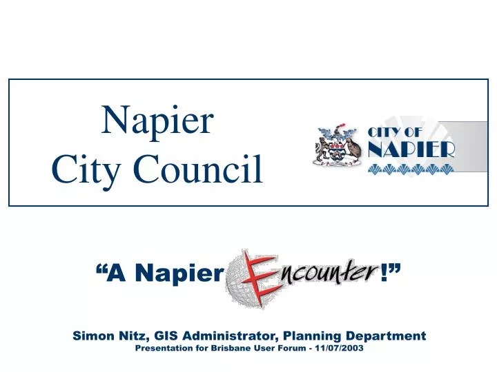 PPT - Napier City Council PowerPoint Presentation, free download - ID ...