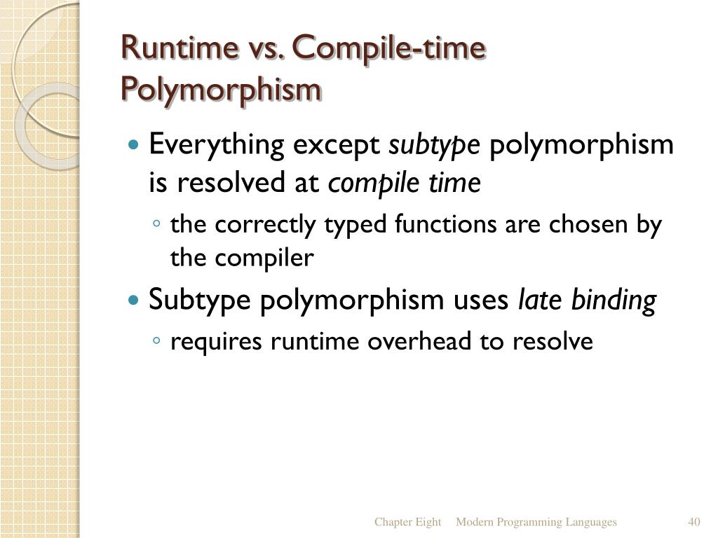PPT Polymorphism PowerPoint Presentation Free Download ID 3917529