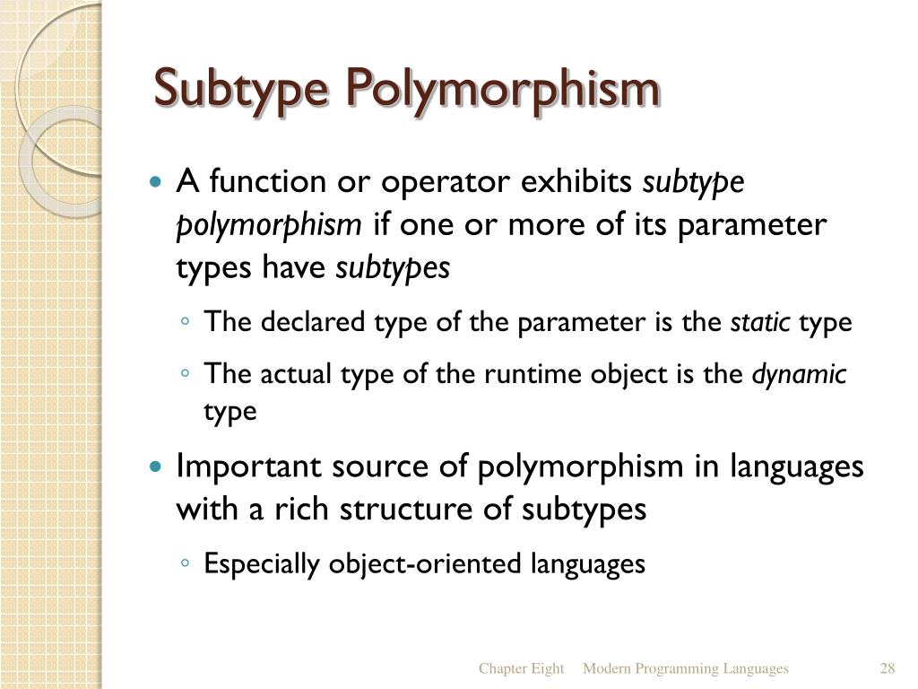 PPT - Polymorphism PowerPoint Presentation, free download - ID:3917529 PPT - Polymorphism PowerPoint Presentation, free download - ID:3917529