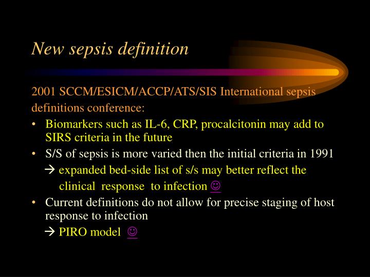 PPT - Review of SIRS Criteria as a Predictor of Severe Sepsis and ...