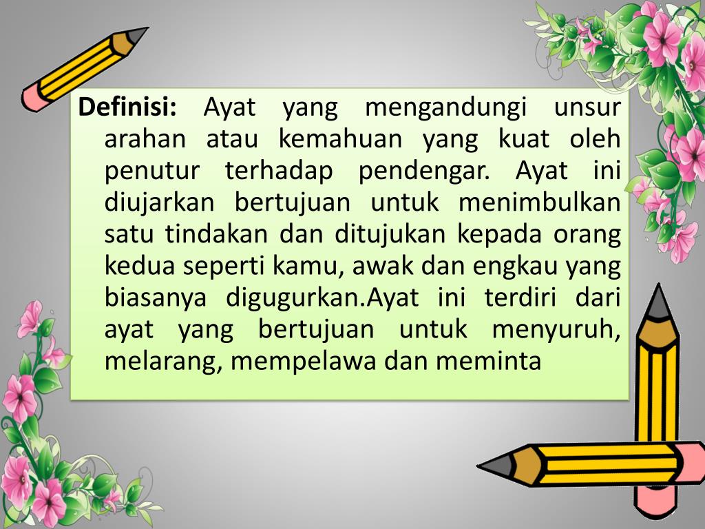 PPT - JENIS-JENIS AYAT PowerPoint Presentation, free download - ID:3921325 PPT - JENIS-JENIS AYAT PowerPoint Presentation, free download - ID:3921325