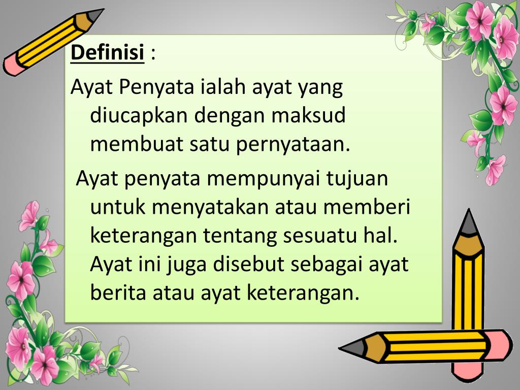 PPT - JENIS-JENIS AYAT PowerPoint Presentation, free download - ID:3921325 PPT - JENIS-JENIS AYAT PowerPoint Presentation, free download - ID:3921325