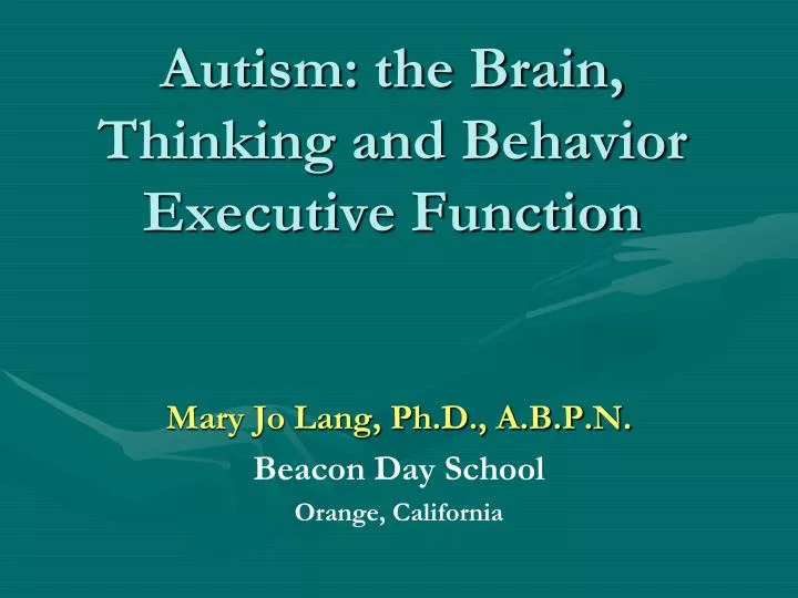 Autistic Brain Differences Thought Process