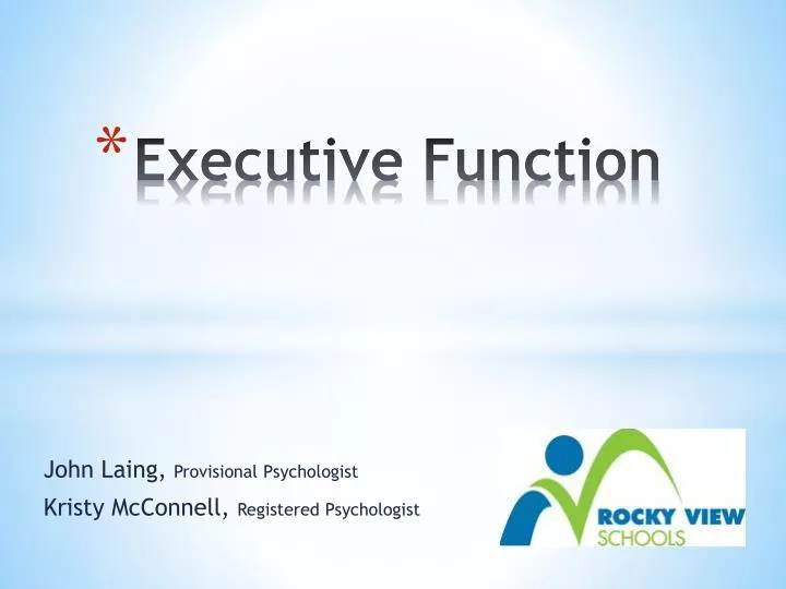 PPT - Executive Function PowerPoint Presentation, free download - ID:3924368