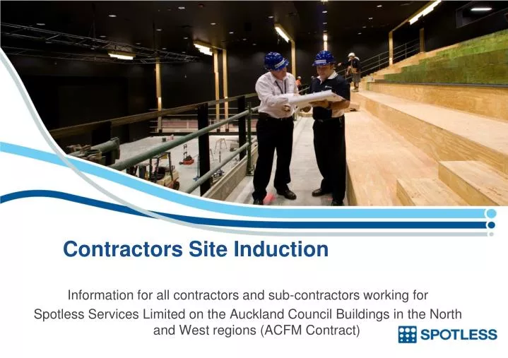 PPT - Contractors Site Induction PowerPoint Presentation, free download ...