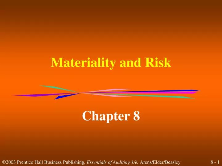 PPT - Materiality and Risk PowerPoint Presentation, free download - ID ...