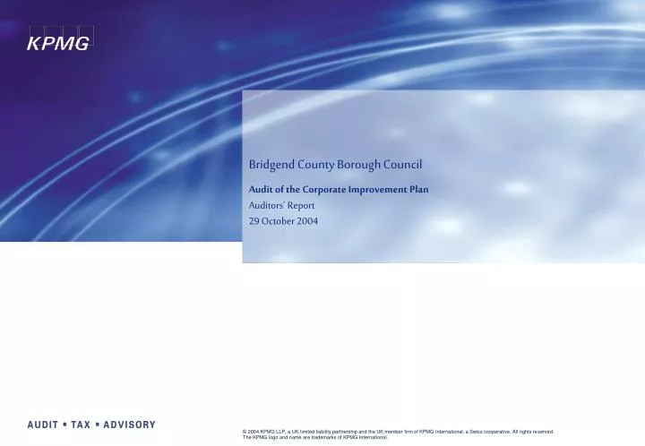 PPT - Bridgend County Borough Council PowerPoint Presentation, free ...
