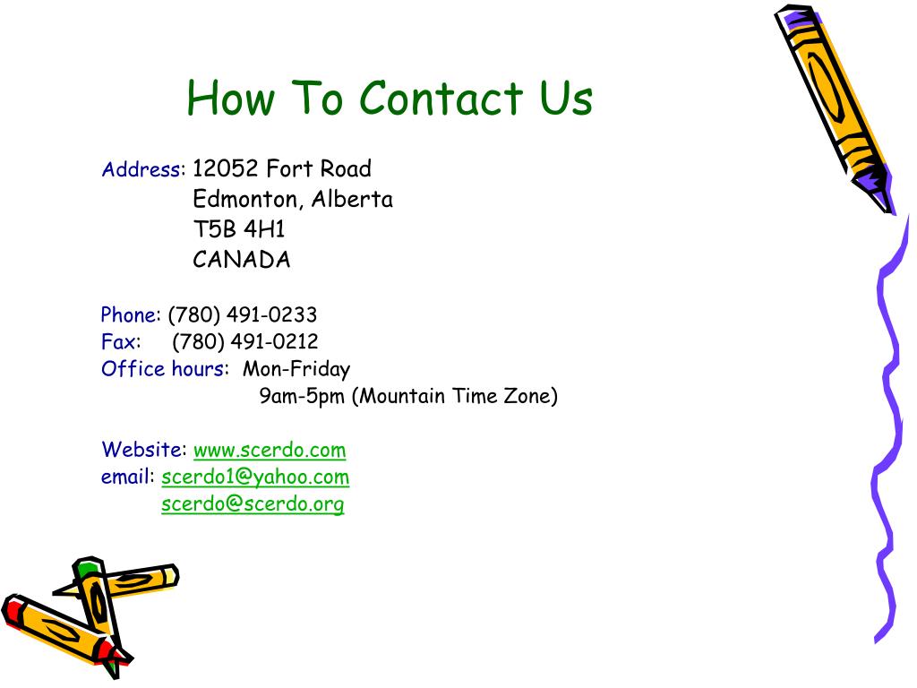 PPT - Somali Canadian Education and Rural Development Organization ...
