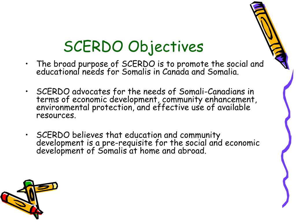 PPT - Somali Canadian Education and Rural Development Organization ...