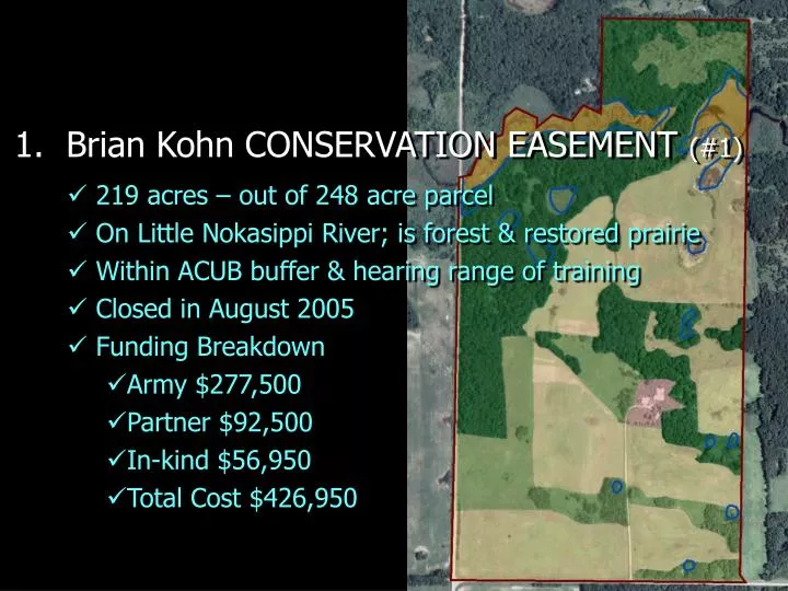 PPT - 1. Brian Kohn CONSERVATION EASEMENT (#1) PowerPoint Presentation ...