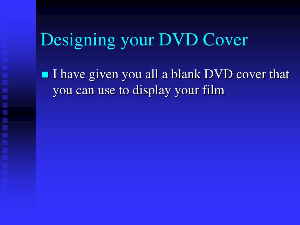 PPT - Designing a DVD Cover PowerPoint Presentation, free download - ID ...