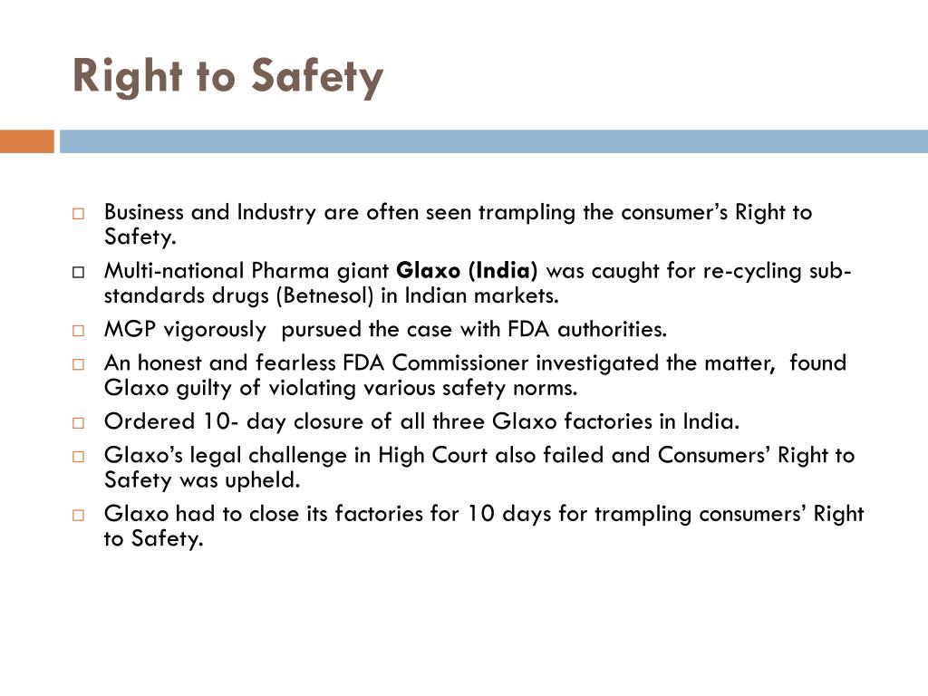 PPT - CONSUMER ADVOCACY & THE 8 CONSUMER RIGHTS PowerPoint Presentation ...