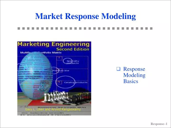 PPT - Market Response Modeling PowerPoint Presentation, free download ...
