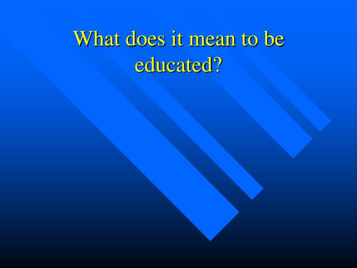 PPT - PRINCIPLES OF EDUCATION PowerPoint Presentation - ID:3930855