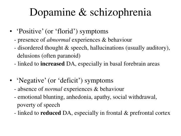 PPT - Lecture 4 - Dopamine PowerPoint Presentation - ID:3931175