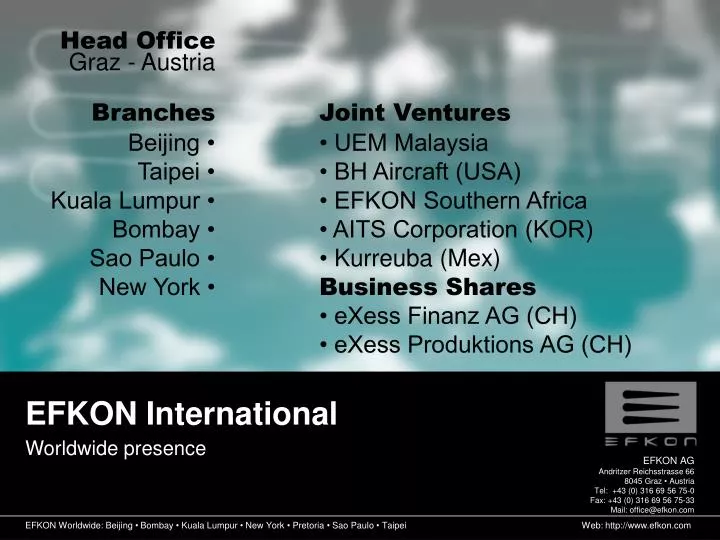 PPT - EFKON International PowerPoint Presentation, free download - ID ...