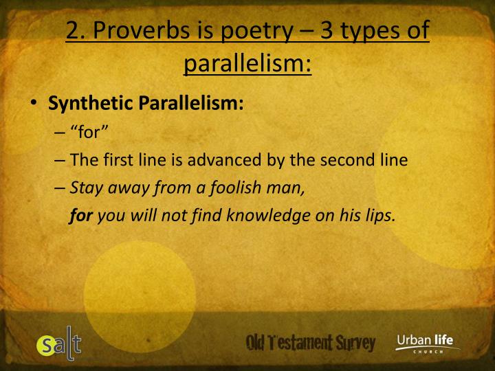 PPT - Proverbs PowerPoint Presentation - ID:3932155