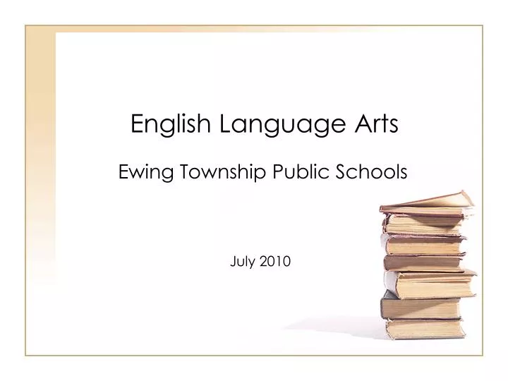 PPT - English Language Arts PowerPoint Presentation, free download - ID ...