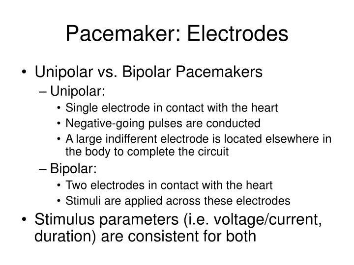 PPT - Lecture 7 Chapter 13: Therapeutic/Prosthetic Devices – Pacemakers ...
