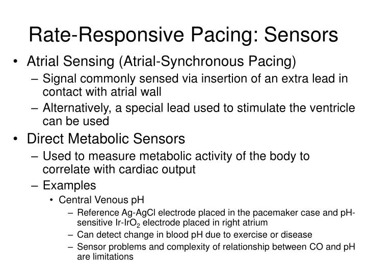 PPT - Lecture 7 Chapter 13: Therapeutic/Prosthetic Devices – Pacemakers ...