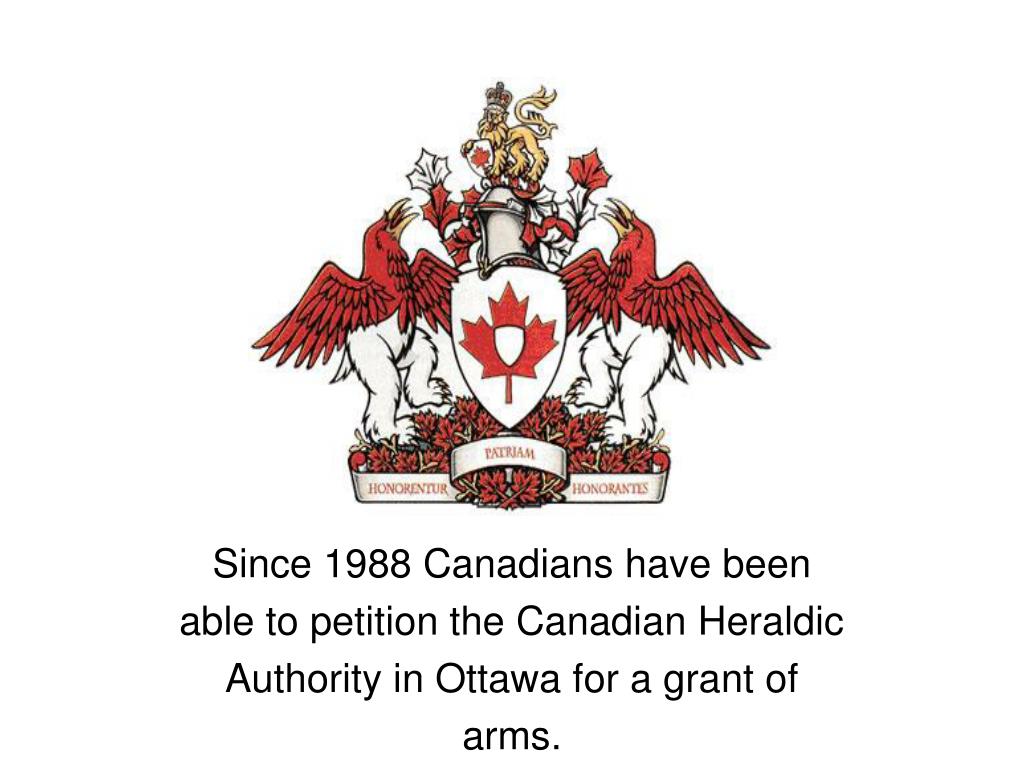 PPT - The Royal Heraldry Society of Canada PowerPoint Presentation ...