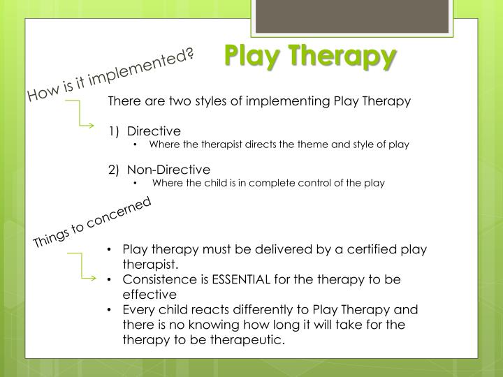PPT - Play Therapy PowerPoint Presentation - ID:3934326