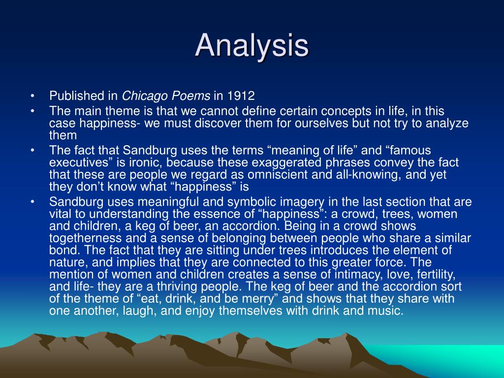 PPT - Free Verse Poetry: Carl Sandburg Samantha Kelly PowerPoint ...