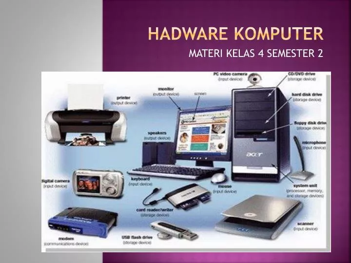 PPT - HaDWARE KOMPUTER PowerPoint Presentation, free download - ID:3935258