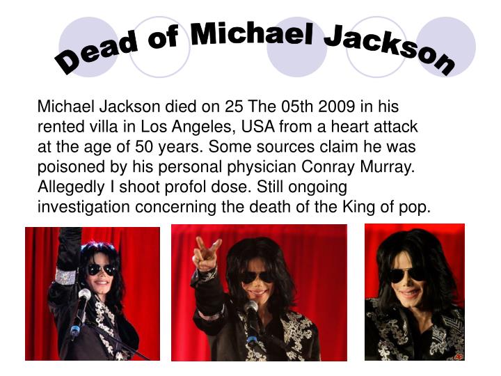 PPT - Michael Jackson PowerPoint Presentation - ID:3935285