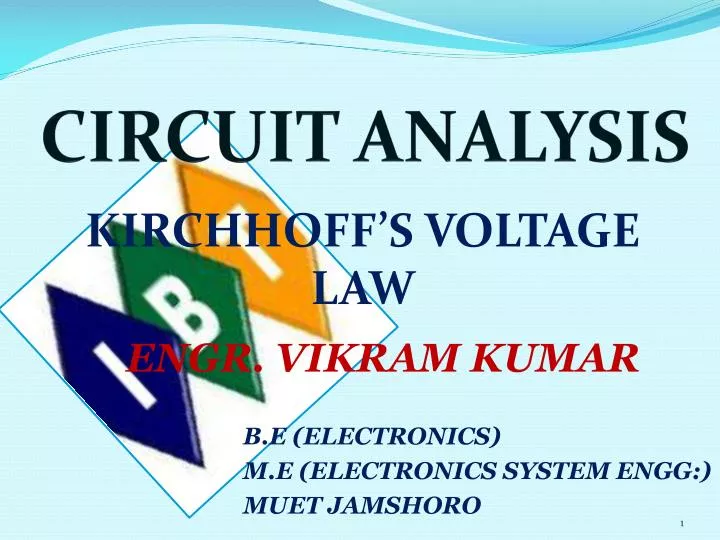 PPT - CIRCUIT ANALYSIS PowerPoint Presentation, free download - ID:3935915
