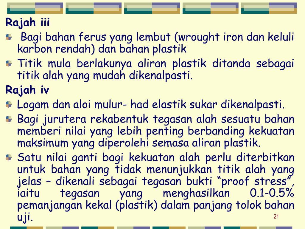 PPT - Sifat Mekanikal Bahan PowerPoint Presentation, free download - ID ...