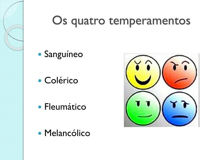 PPT - ESTUDO SOBRE OS TEMPERAMENTOS PowerPoint Presentation - ID:3937232