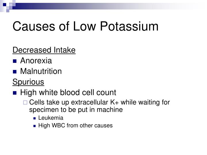 PPT - Electrolyte Abnormalities in the Hospitalized Patient PowerPoint ...