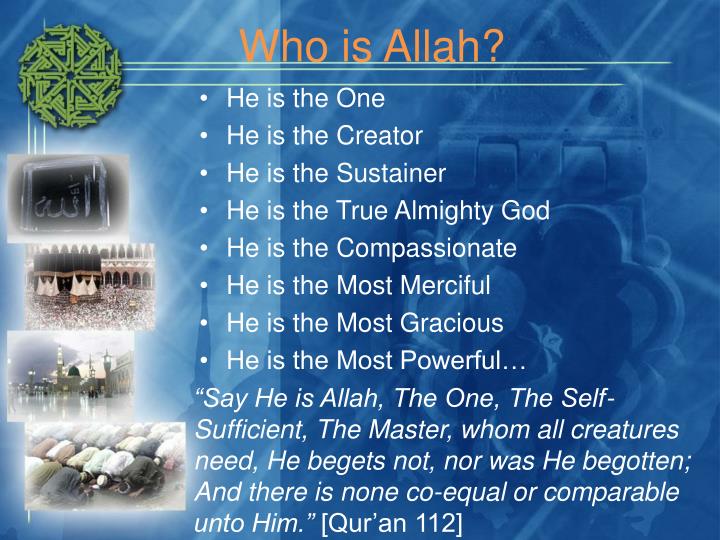 PPT - BELIEF in ALLAH PowerPoint Presentation - ID:3938086