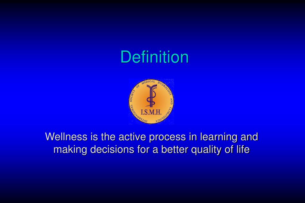 PPT - Wellness part of Health Resort Medicine ? PowerPoint Presentation ...