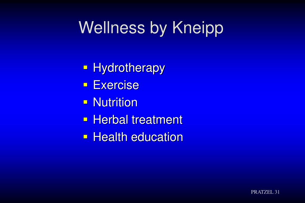PPT - Wellness part of Health Resort Medicine ? PowerPoint Presentation ...