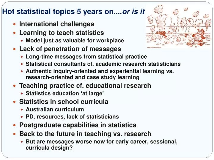PPT - Hot statistical topics 5 years on.... or is it PowerPoint ...