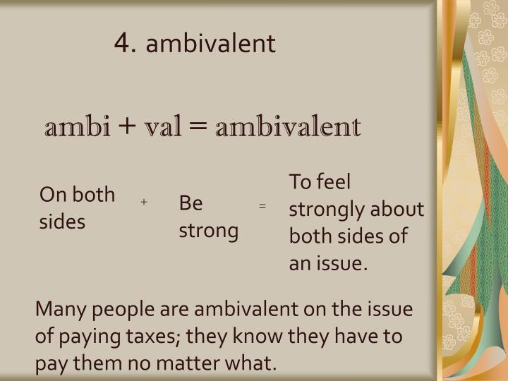 PPT - Ambi- is a Latin prefix Amphi- is a Greek prefix they both mean ...