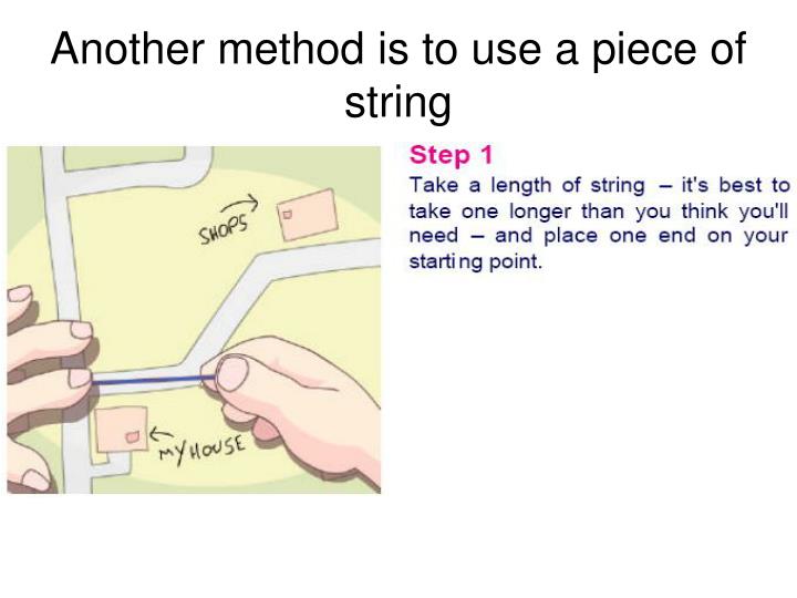 PPT - Measuring Distance on a map (The straight way, or how the crow ...
