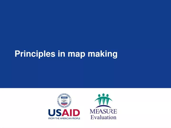 PPT - Principles in map making PowerPoint Presentation, free download ...