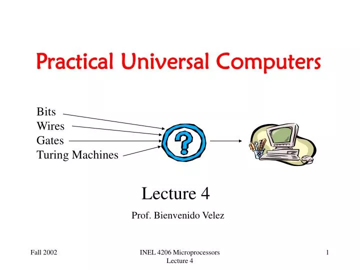 PPT - Practical Universal Computers PowerPoint Presentation, free ...