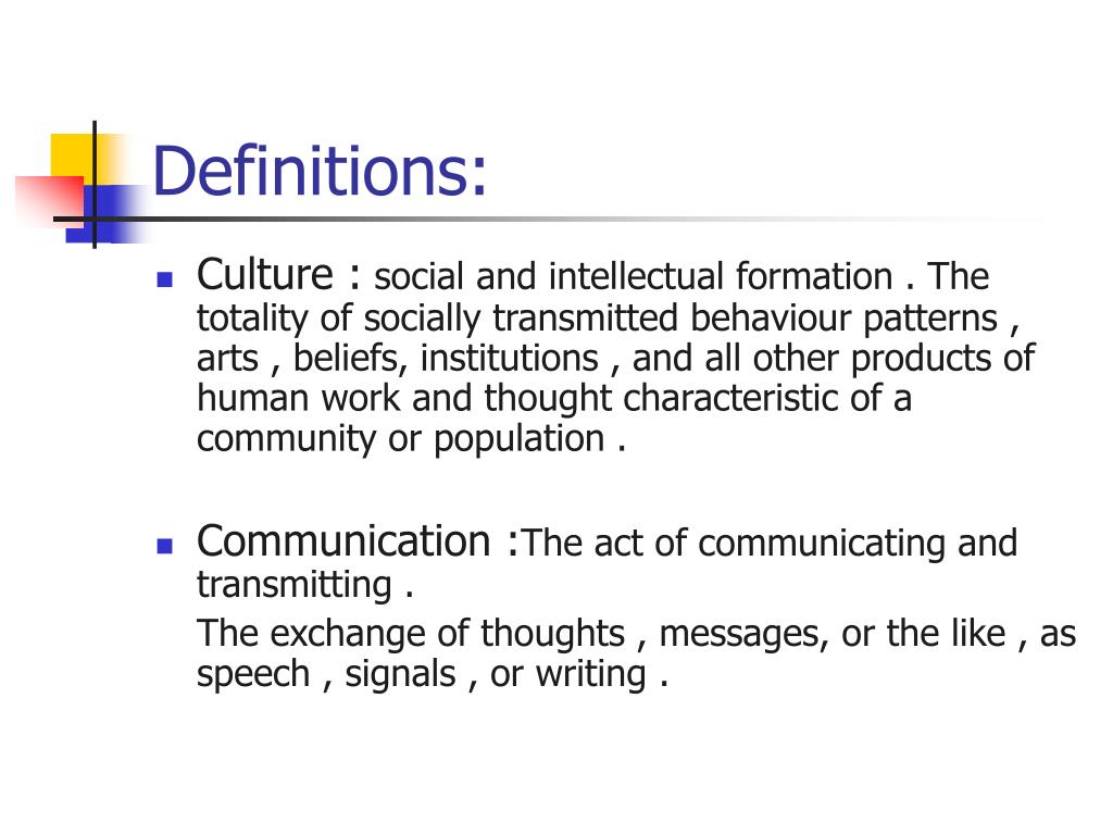 PPT Cultural Differences In Communication PowerPoint Presentation
