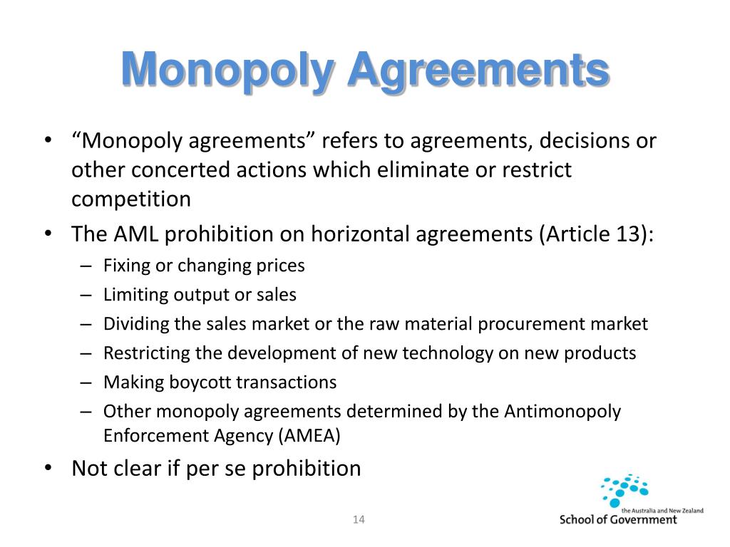 PPT - China’s Antimonopoly Law 2008 Professor Allan Fels AO PowerPoint ...