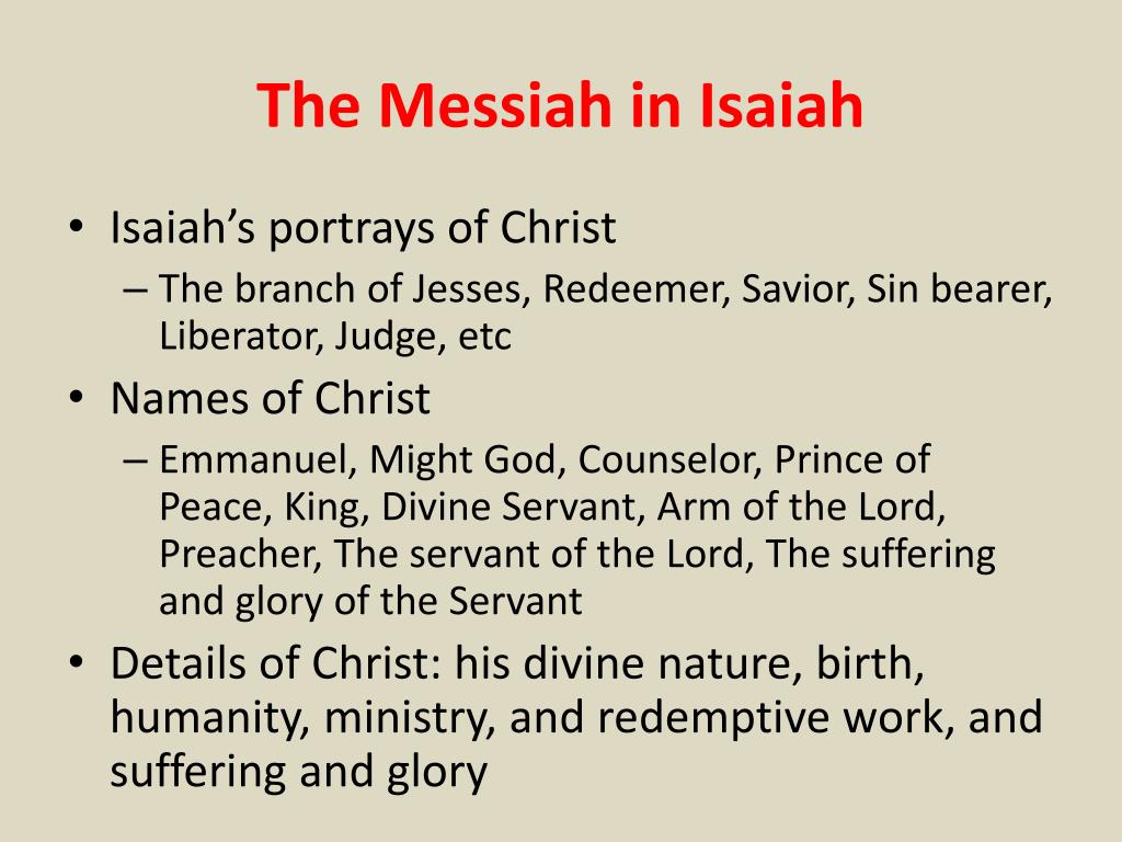 PPT - The Major Prophetic Books MjP1:The Book of Isaiah The 5 th Gospel ...