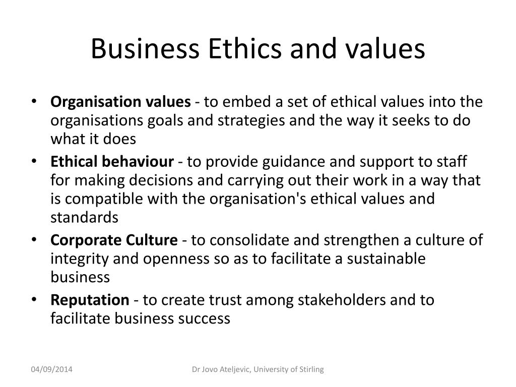 PPT - The Strategic Position Strategic Purpose and CSR – Corporate ...