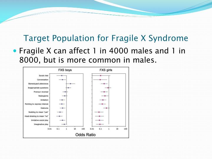 PPT - Fragile X Syndrome PowerPoint Presentation - ID:3943186