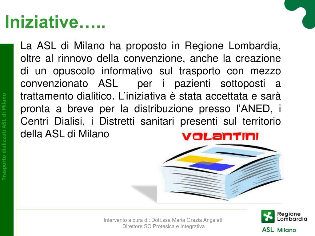 PPT - Trasporto dializzati ASL di Milano PowerPoint Presentation, free ...