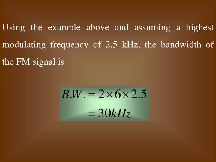 PPT - NARROW-BAND FREQUENCY MODULATION PowerPoint Presentation - ID:3944345