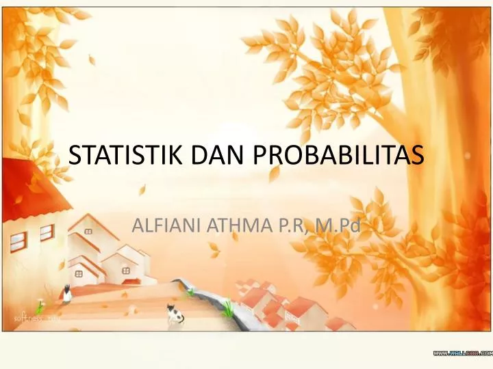 PPT - STATISTIK DAN PROBABILITAS PowerPoint Presentation, free download ...