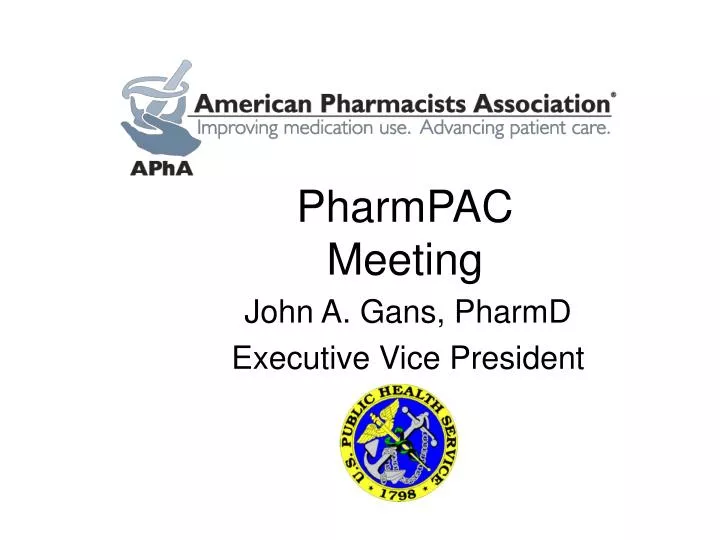 PPT - PharmPAC Meeting PowerPoint Presentation, free download - ID:3947229